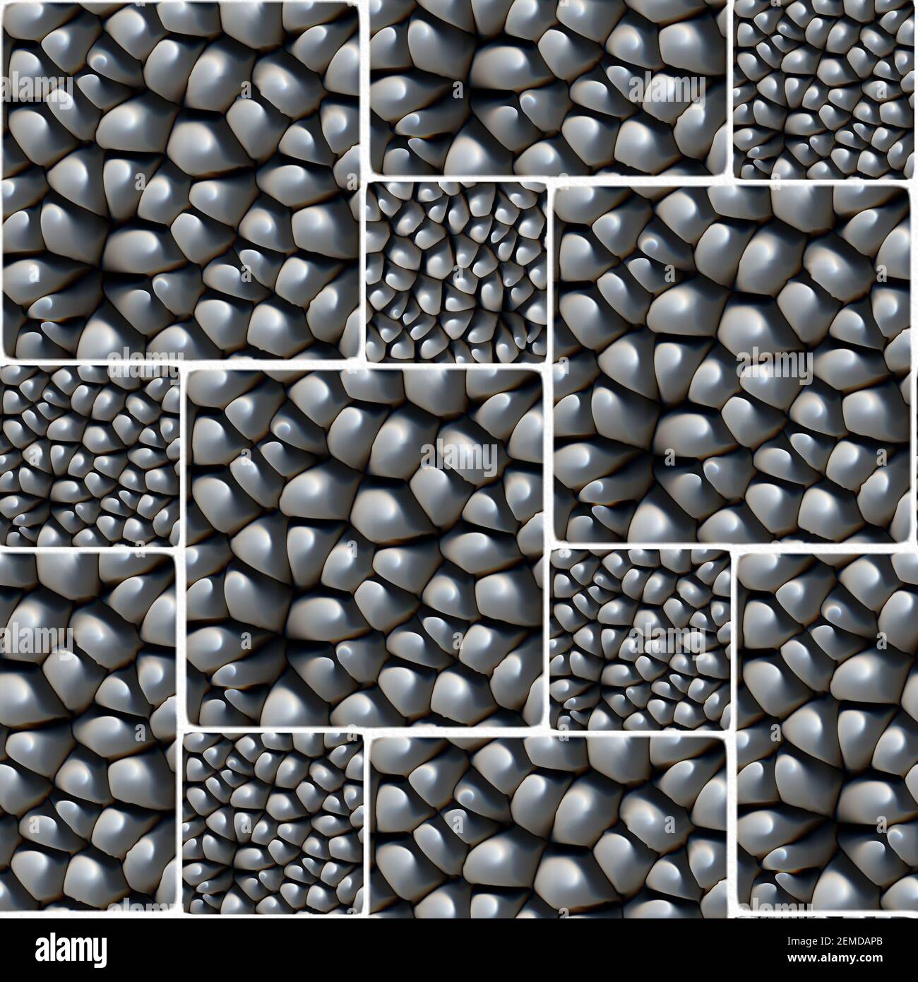 Render of seamless background tile with cloth motive pattern and ...