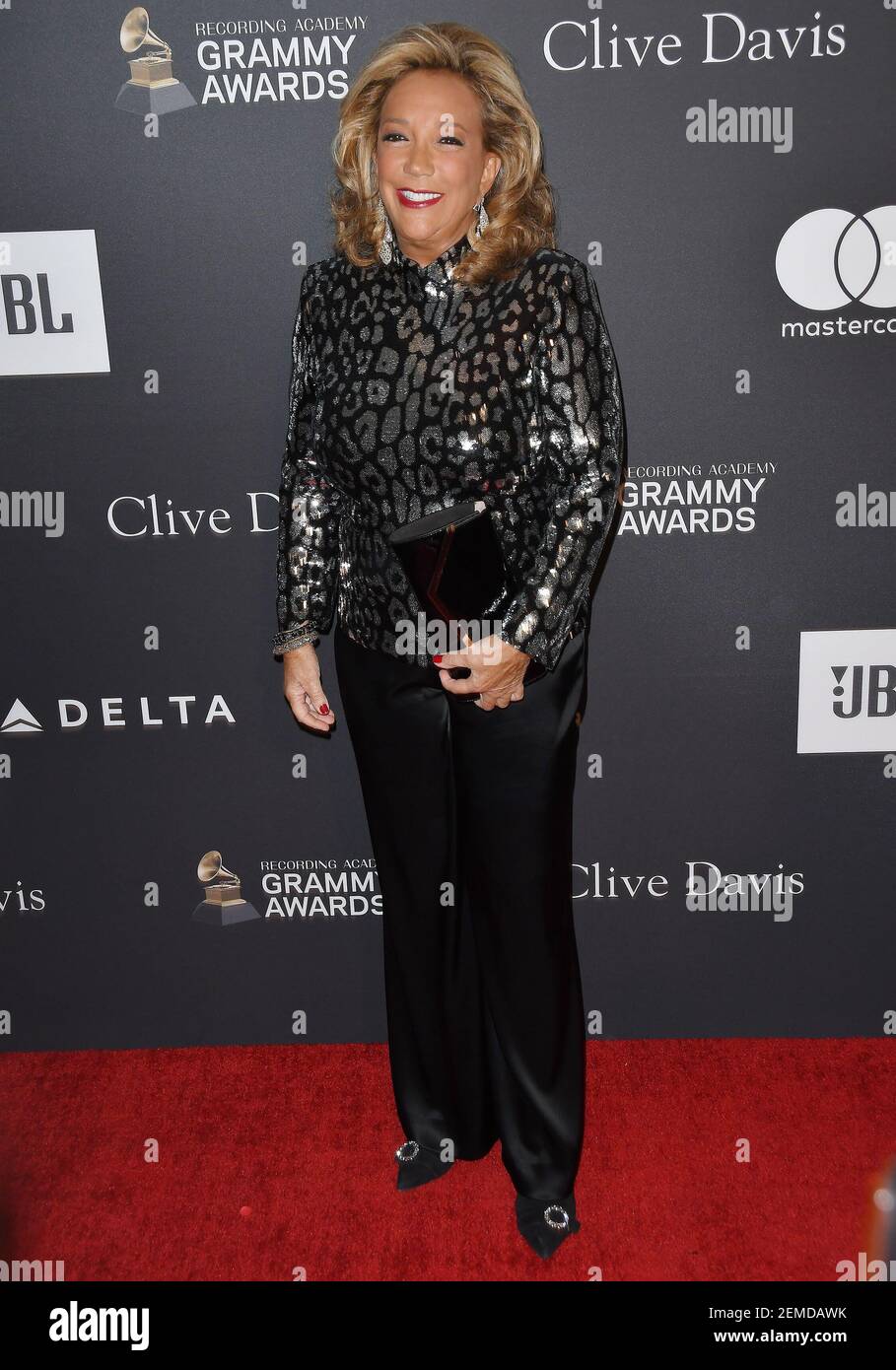 Denise Rich arrives at the The Recording Academy And Clive Davis' 2019 ...