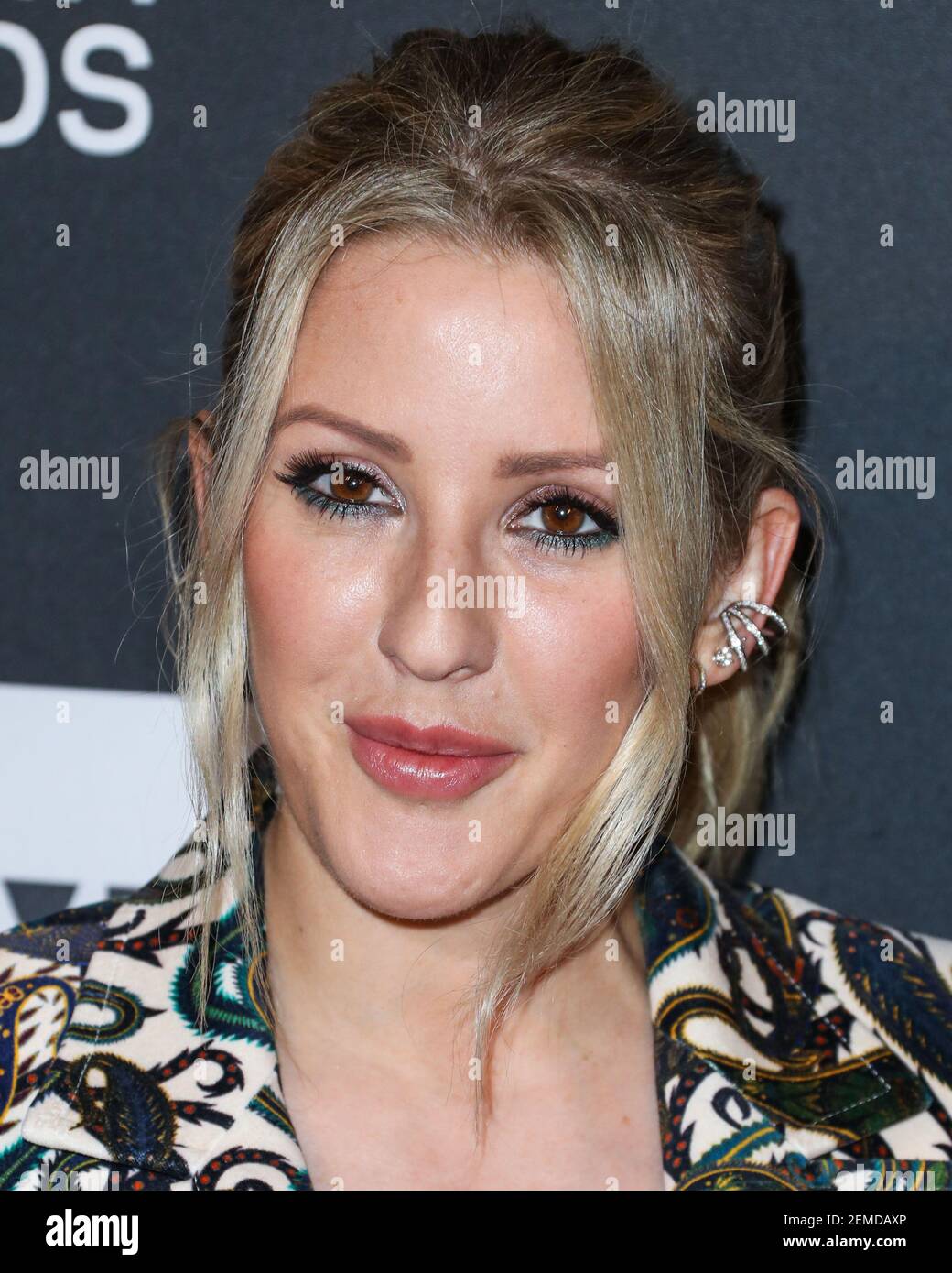 BEVERLY HILLS, LOS ANGELES, CA, USA - FEBRUARY 09: Singer Ellie ...