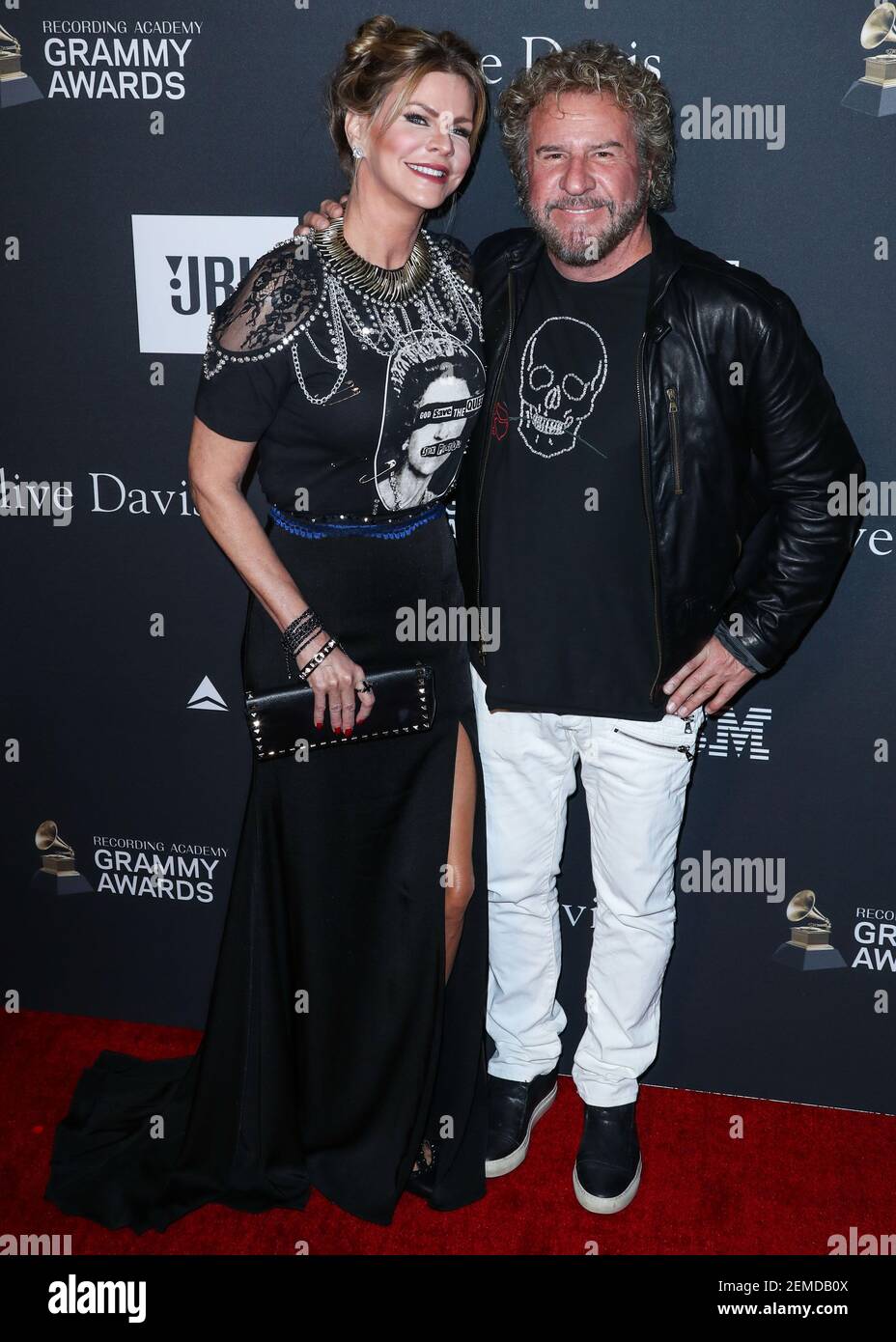 BEVERLY HILLS, LOS ANGELES, CA, USA - FEBRUARY 09: Kari Karte and ...