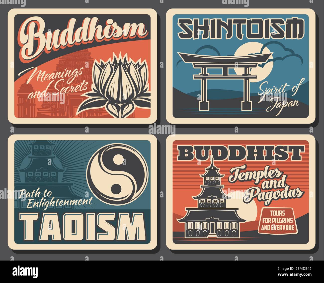 Shin buddhist Stock Vector Images - Alamy