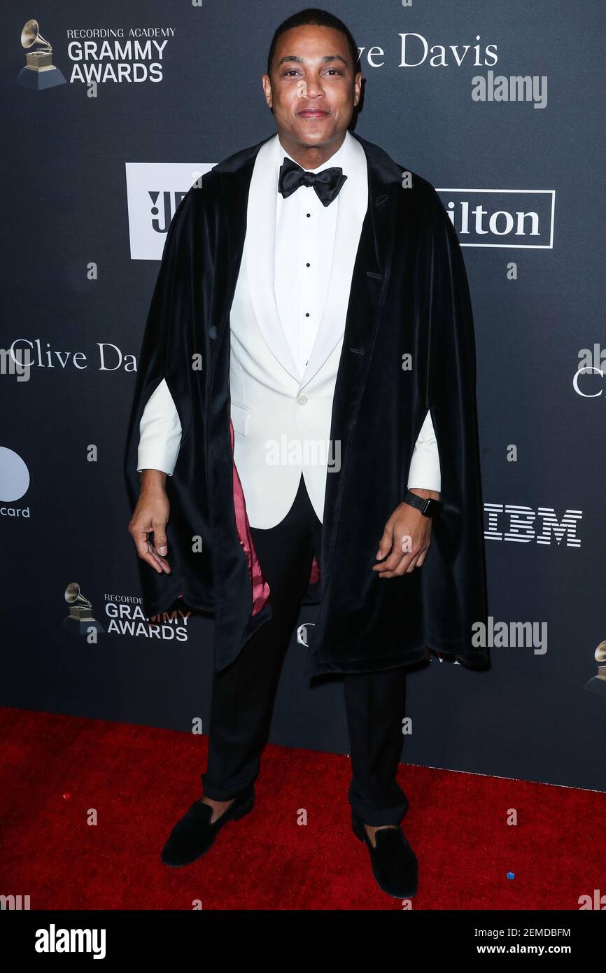 BEVERLY HILLS, LOS ANGELES, CA, USA - FEBRUARY 09: Journalist Don Lemon ...