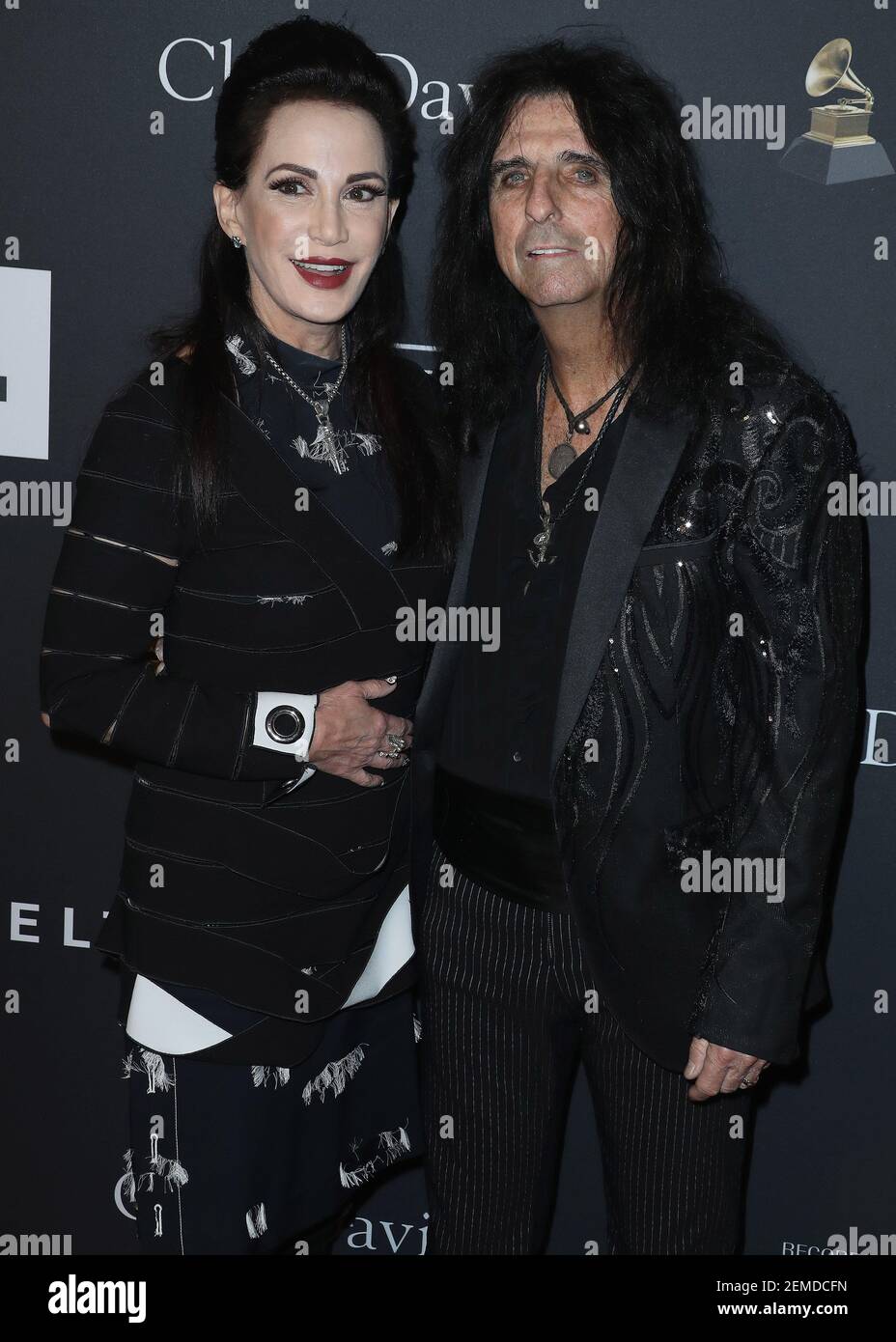 BEVERLY HILLS - FEBRUARY 9: Alice Cooper at the 2019 Clive Davis Pre ...