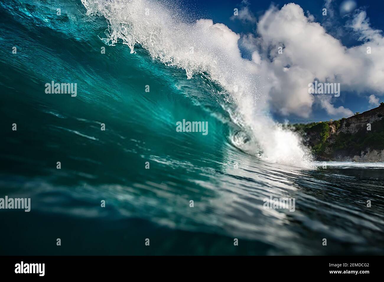wave in the beach Stock Photo - Alamy