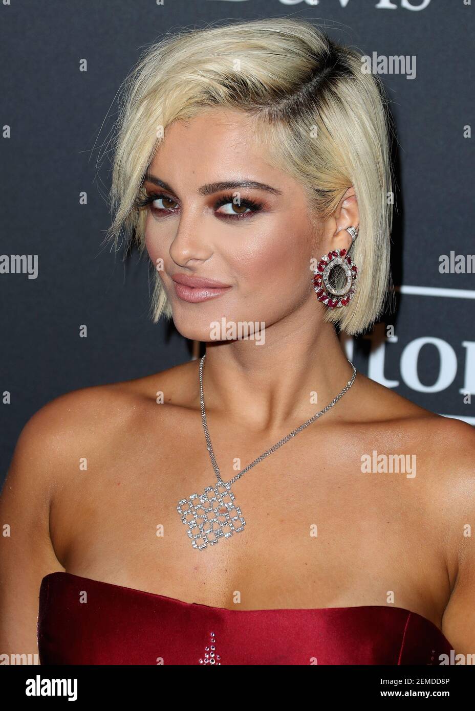 BEVERLY HILLS - FEBRUARY 9: Bebe Rexha at the 2019 Clive Davis Pre ...