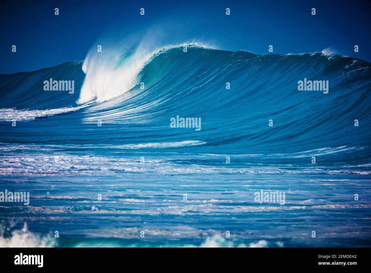 wave in the beach Stock Photo - Alamy