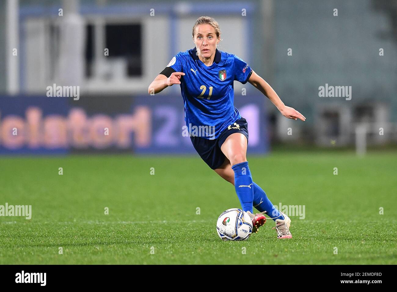 Valentina Cernoia (Italy) during UEFA Women's EURO 2022 Qualifying ...