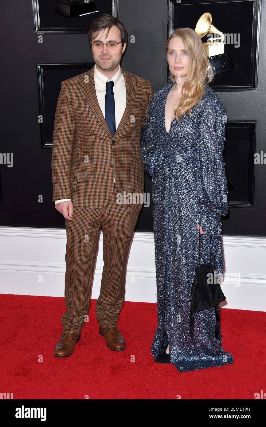 Kevin Grainger arrives at the 61st Annual Grammy Awards red carpet at ...