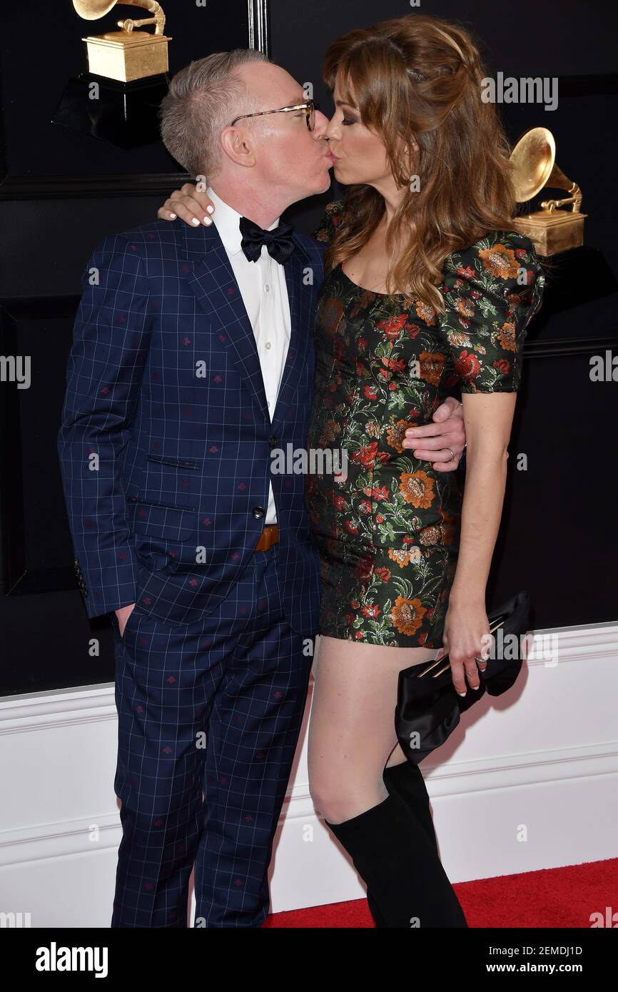 Tony Hoffer arrives at the 61st Annual Grammy Awards red carpet at the ...