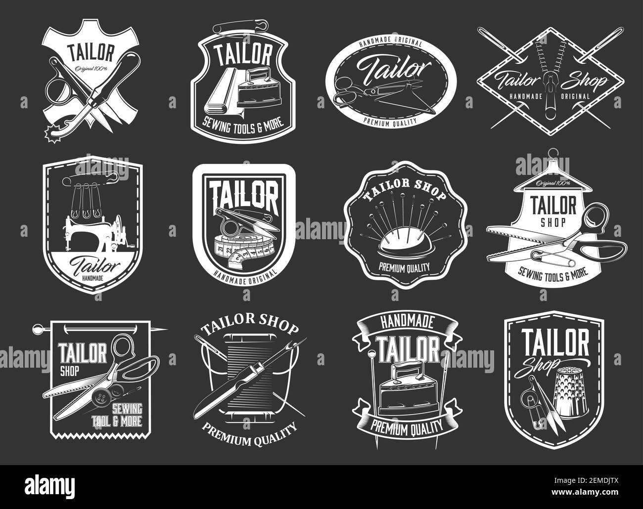 Thread leather craft Black and White Stock Photos & Images - Alamy