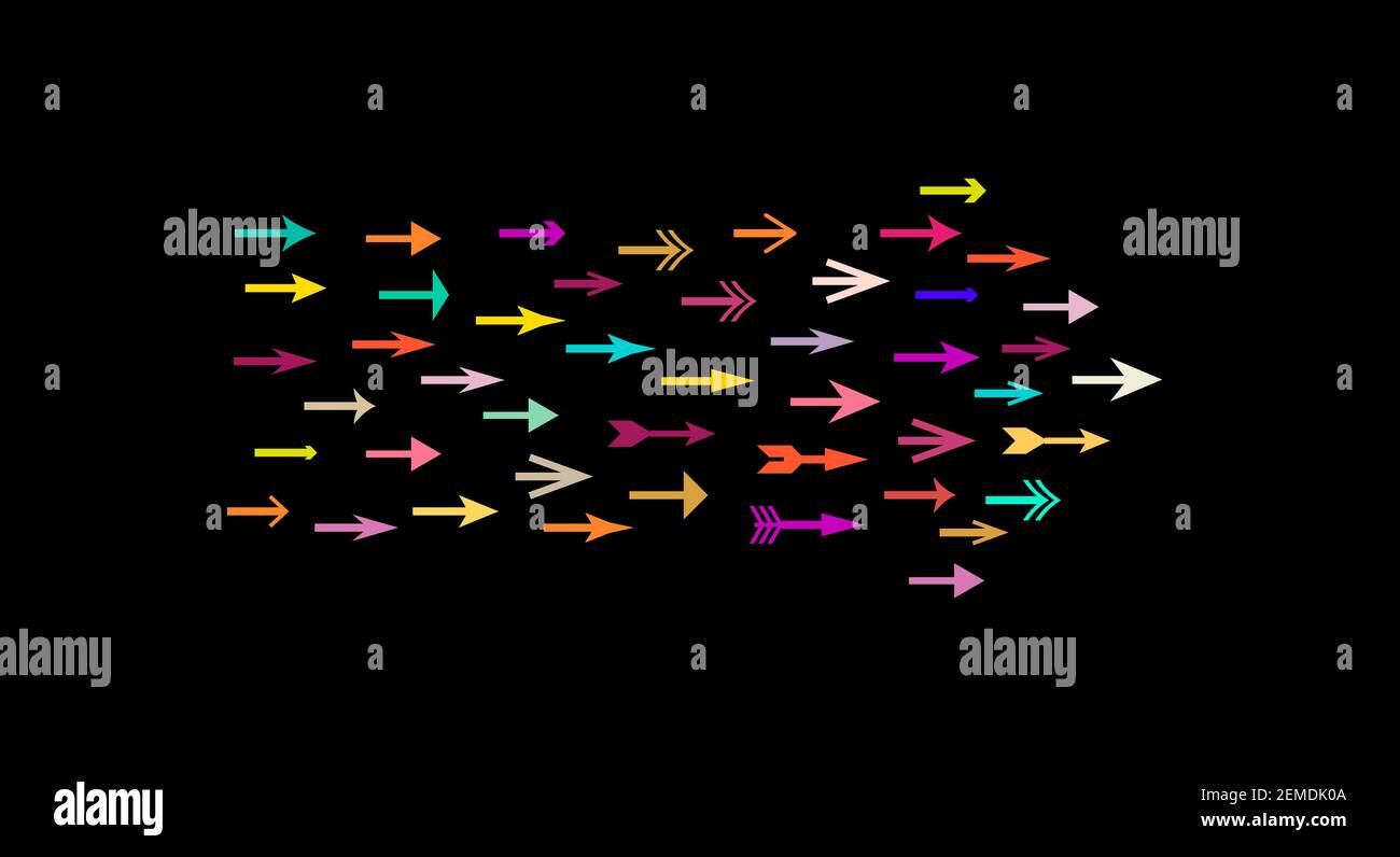 Large arrow Stock Vector Images - Alamy