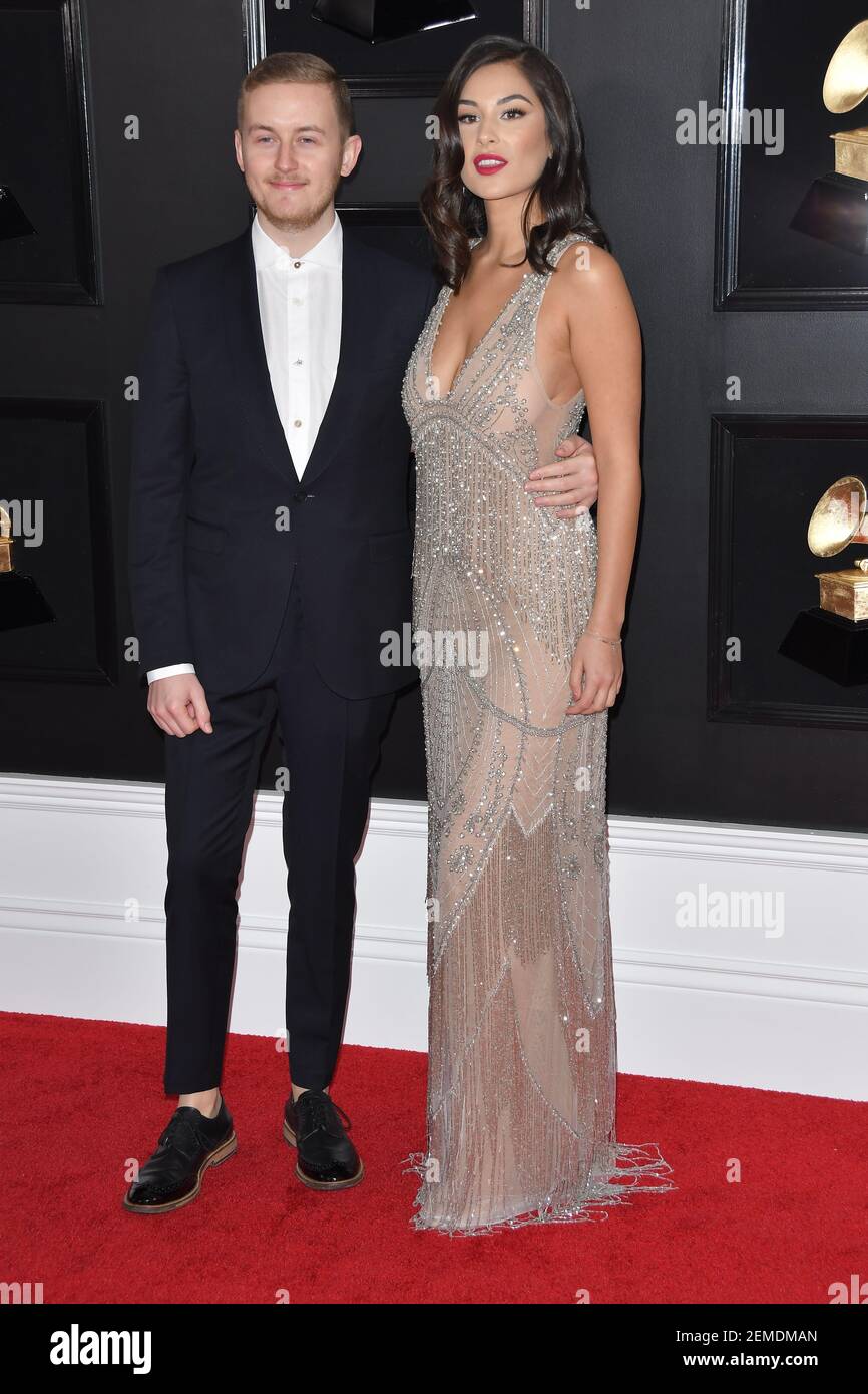 Guy Lawrence of Disclosure arrives at the 61st Annual Grammy Awards red ...