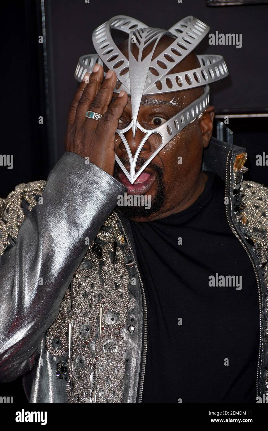 George Clinton arrives at the 61st Annual Grammy Awards red carpet at ...