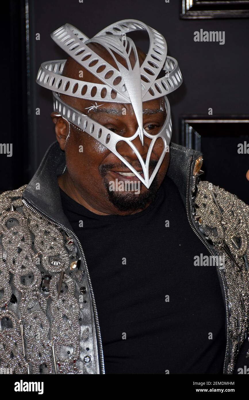 George Clinton arrives at the 61st Annual Grammy Awards red carpet at ...