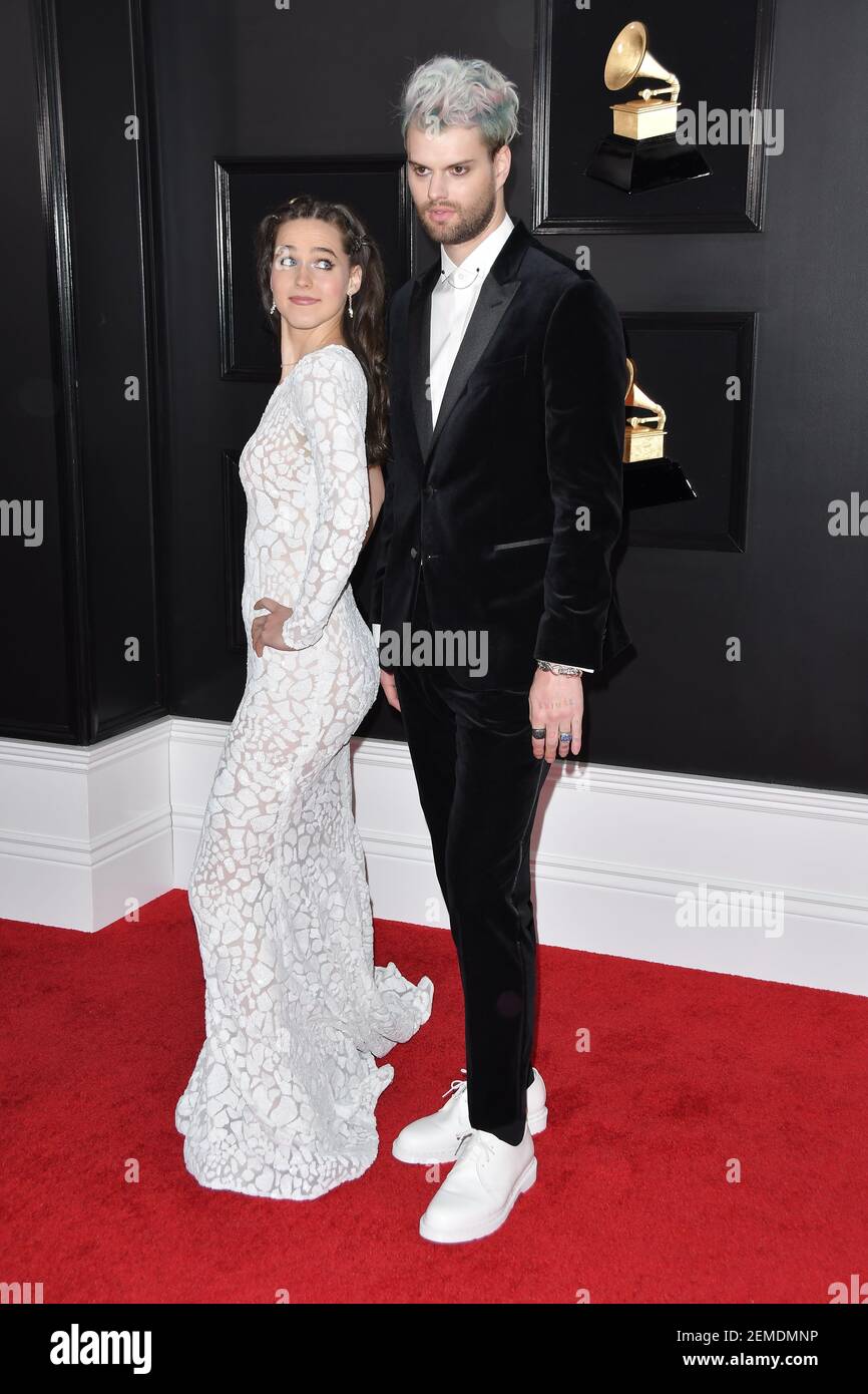 Tucker Halpern and Sophie Hawley-Weld of Sofi Tukker arrives at the ...