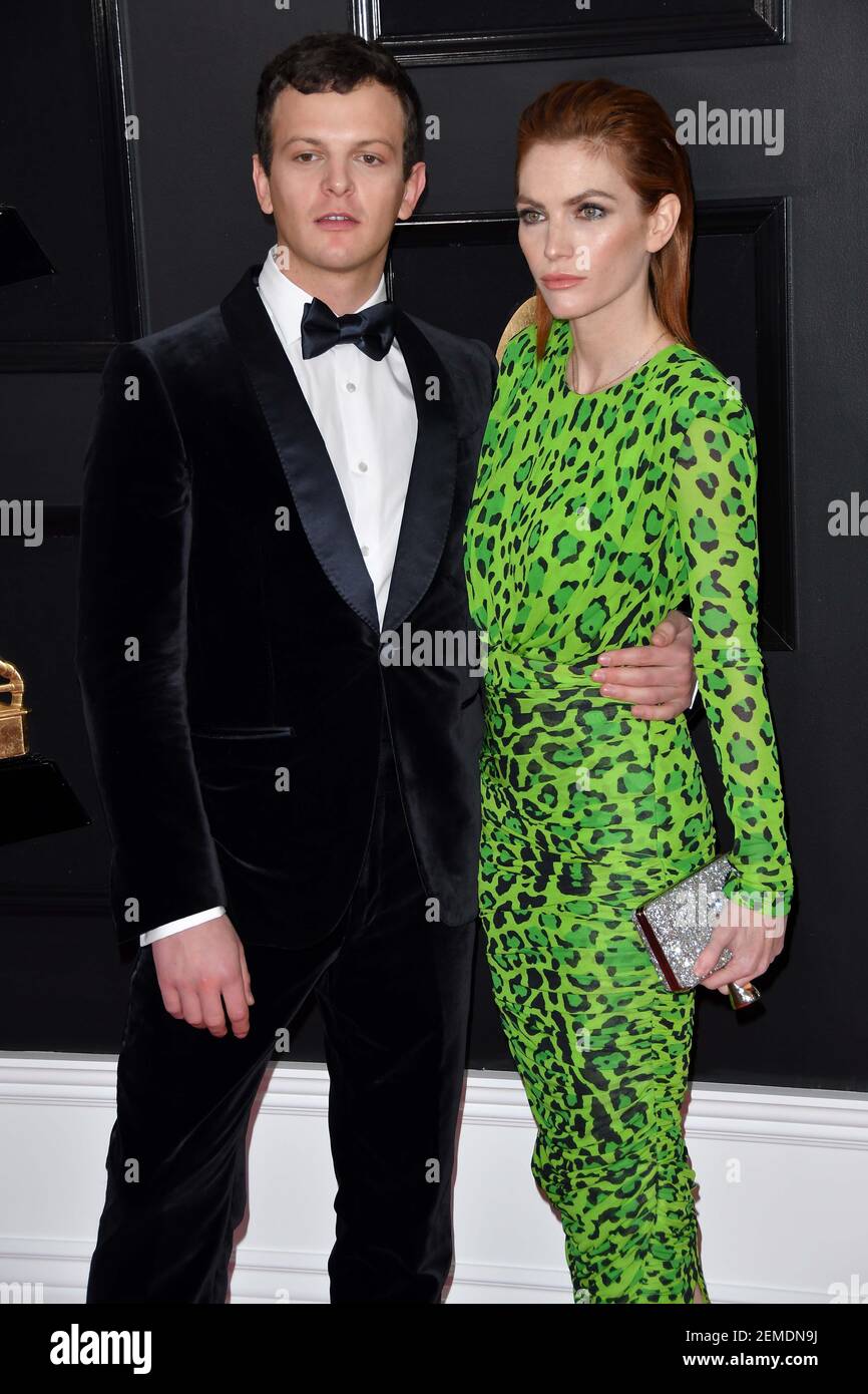 Marco Prestini arrives at the 61st Annual Grammy Awards red carpet at ...