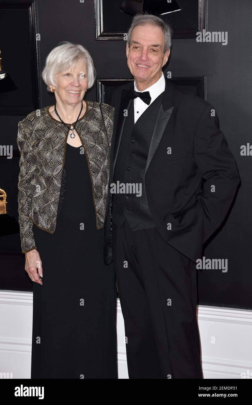 Joanne Caulfield and Tom Caulfield arrives at the 61st Annual Grammy ...