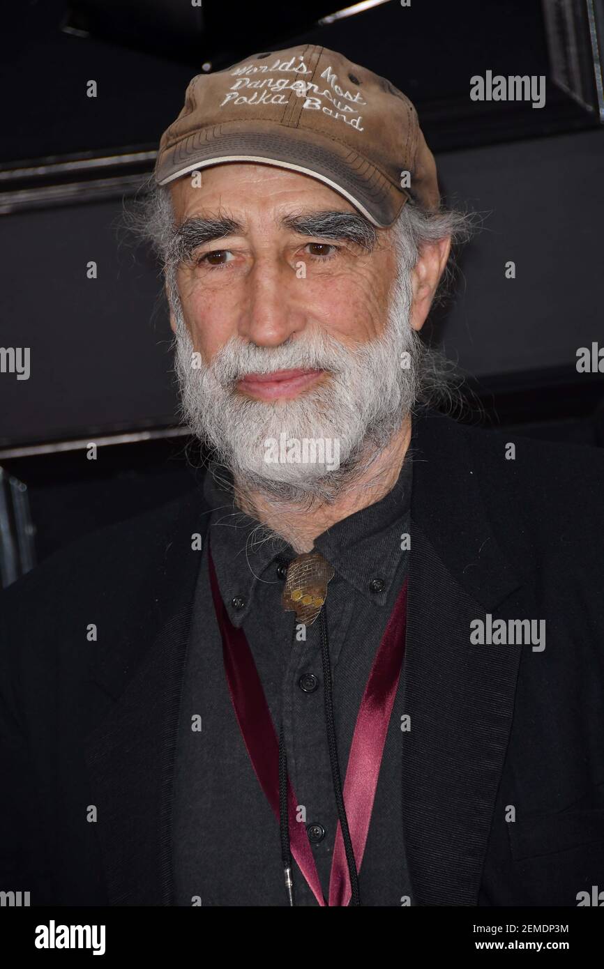 Jim Leary arrives at the 61st Annual Grammy Awards red carpet at the ...
