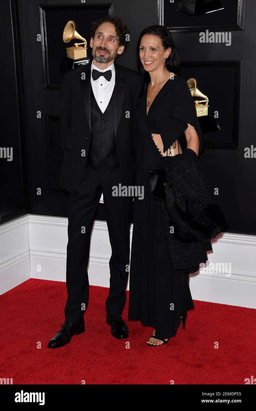 John Daversa arrives at the 61st Annual Grammy Awards red carpet at the ...