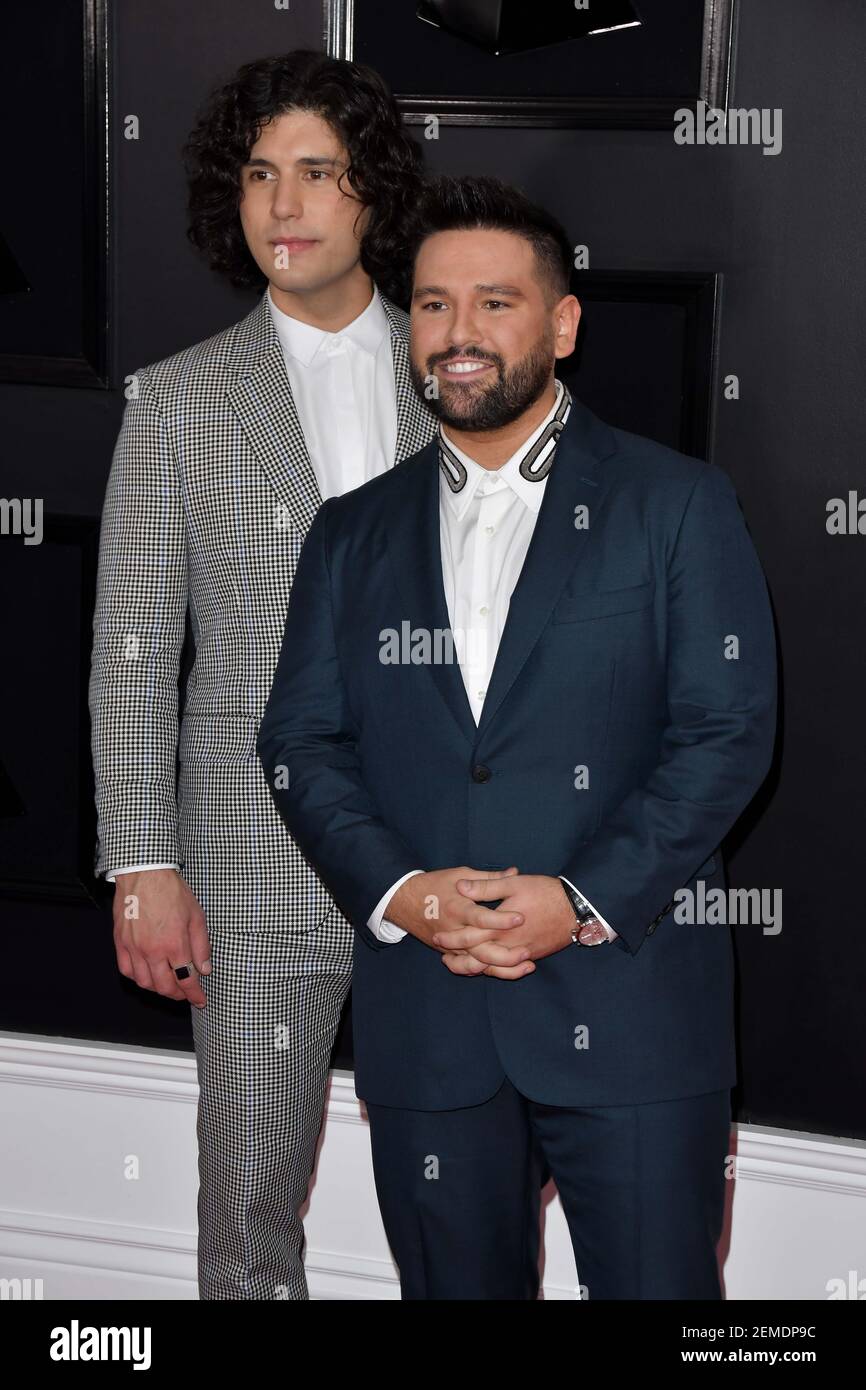 Dan Smyers and Shay Mooney of Dan + Shay arrives at the 61st Annual ...
