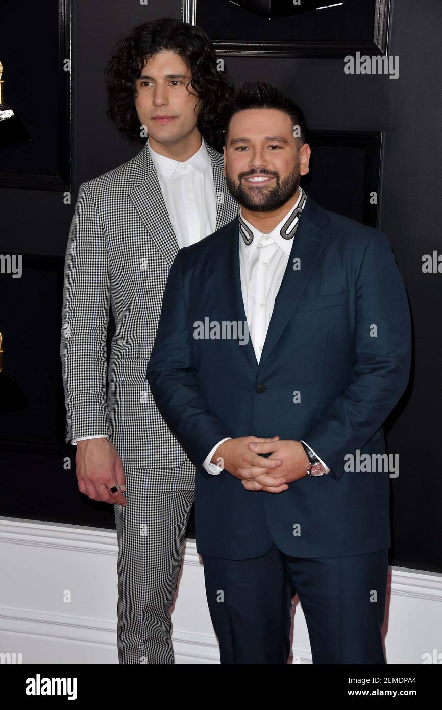 Dan Smyers and Shay Mooney of Dan + Shay arrives at the 61st Annual ...