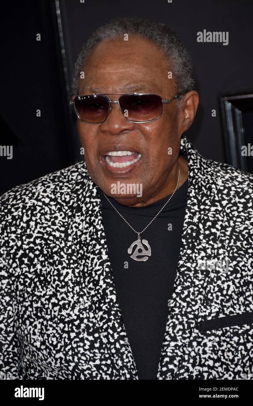 Sam Moore arrives at the 61st Annual Grammy Awards red carpet at the ...