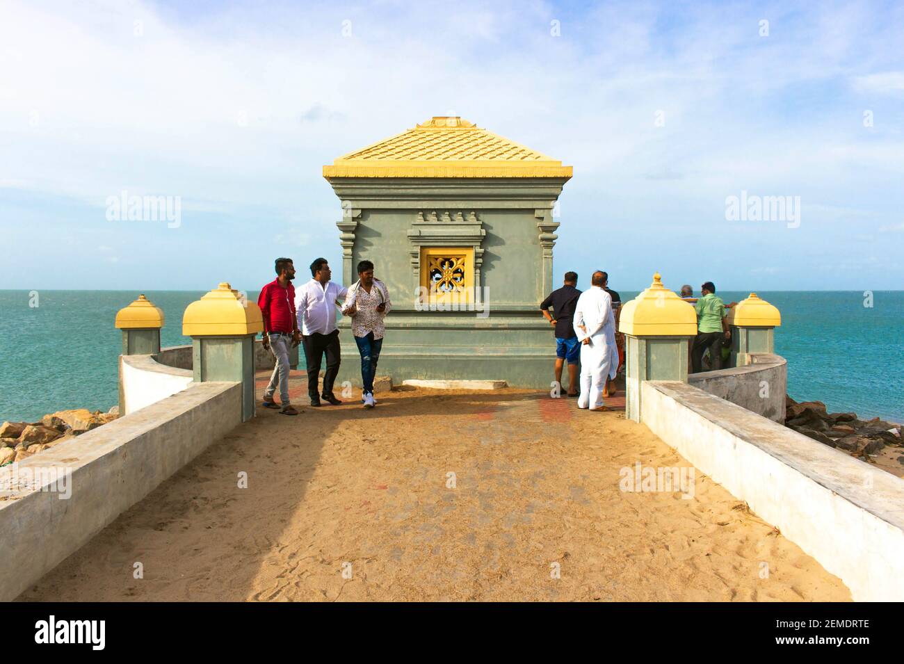 Rameswaram aerial hi-res stock photography and images - Alamy
