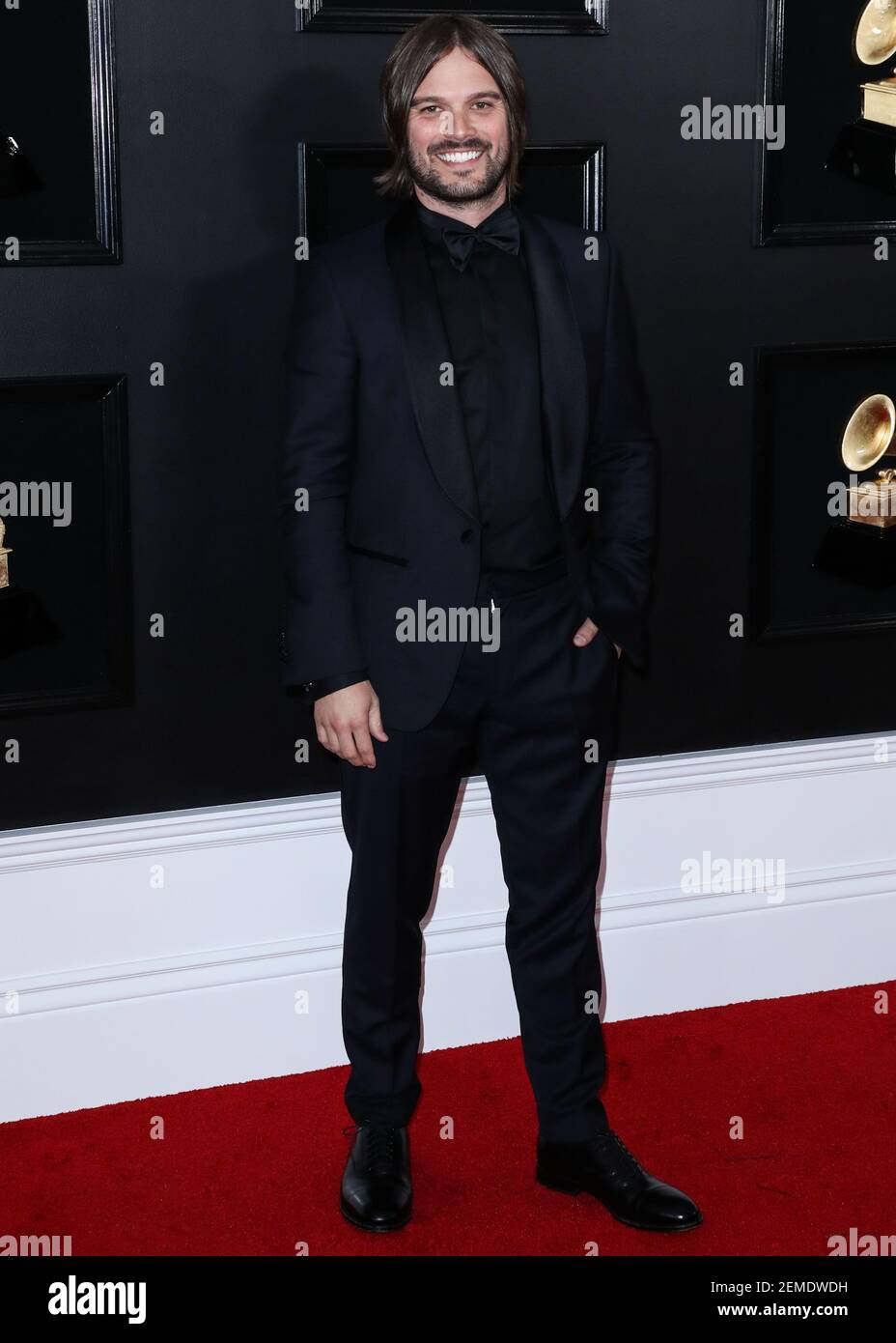 LOS ANGELES, CA, USA - FEBRUARY 10: Alan Hicks arrives at the 61st ...
