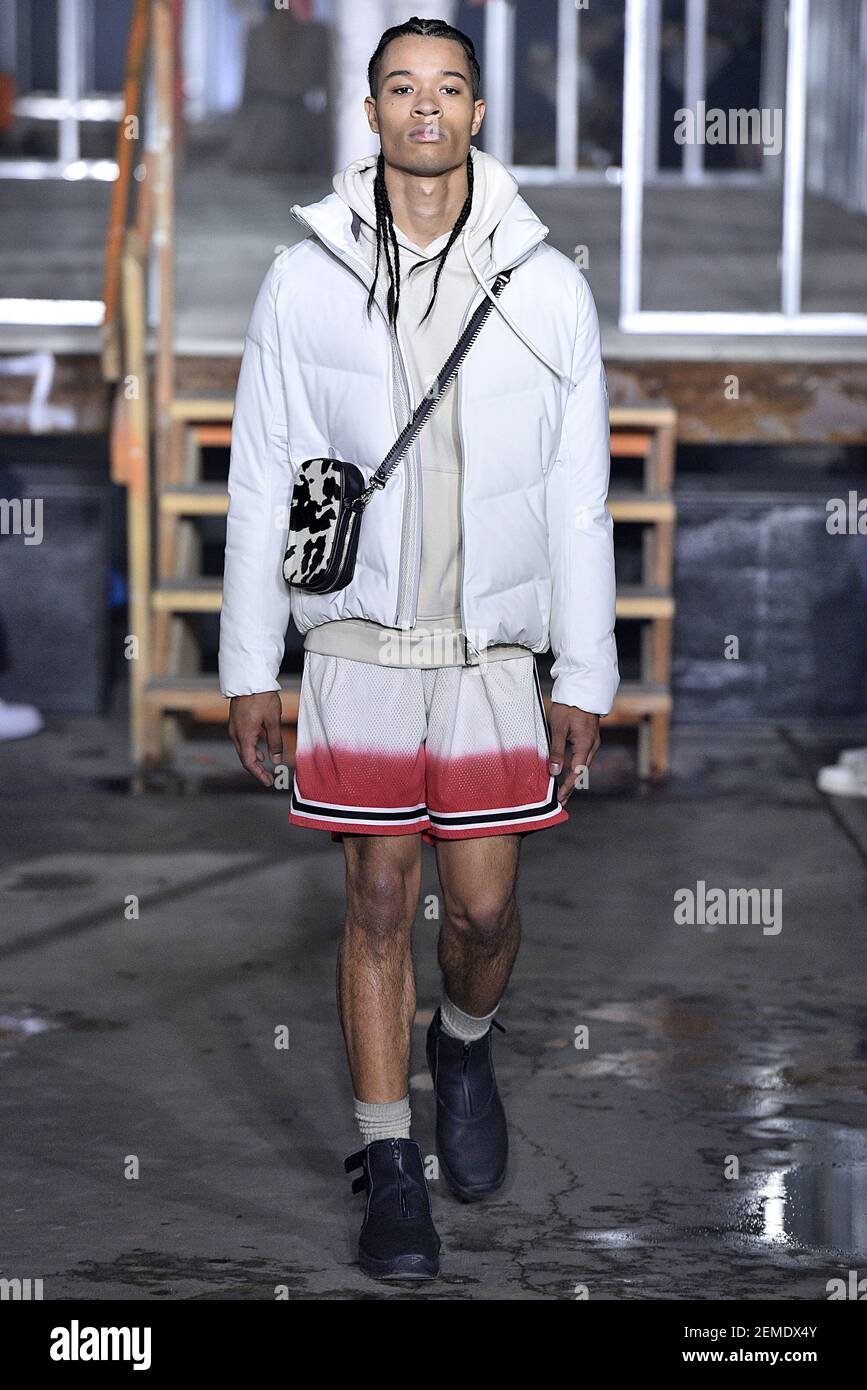 Model walks on the runway during the John Elliott Fashion Show at New ...