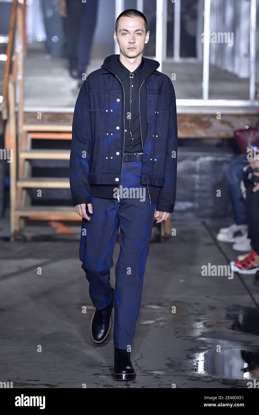 Model walks on the runway during the John Elliott Fashion Show at New ...