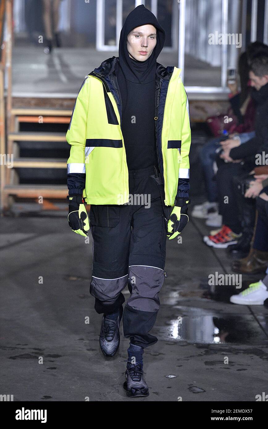 Model walks on the runway during the John Elliott Fashion Show at New ...