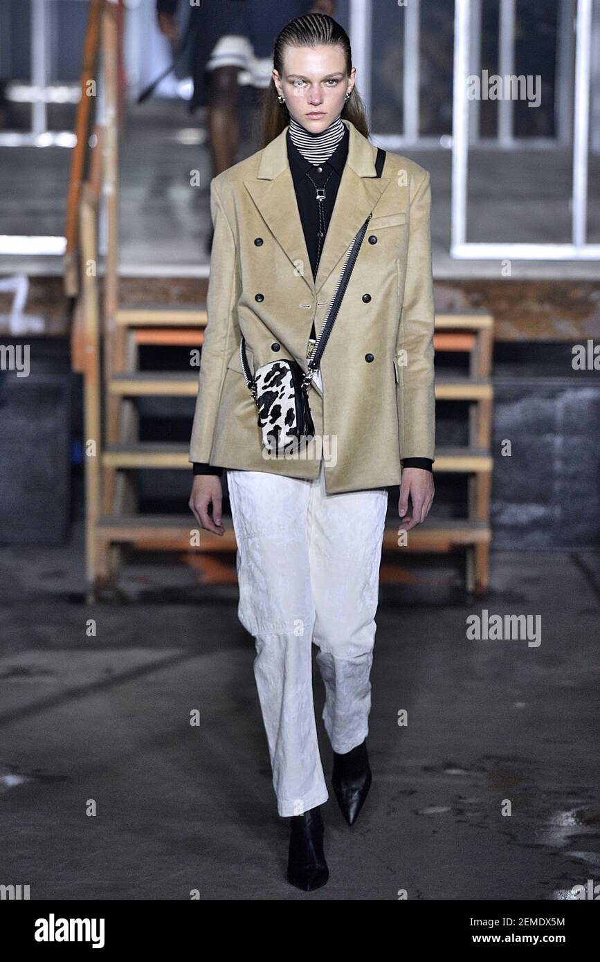 Model walks on the runway during the John Elliott Fashion Show at New ...