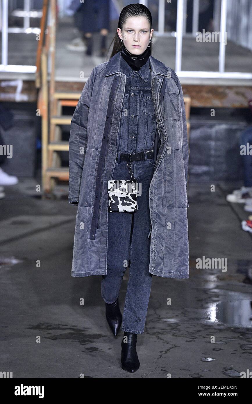 Model walks on the runway during the John Elliott Fashion Show at New ...