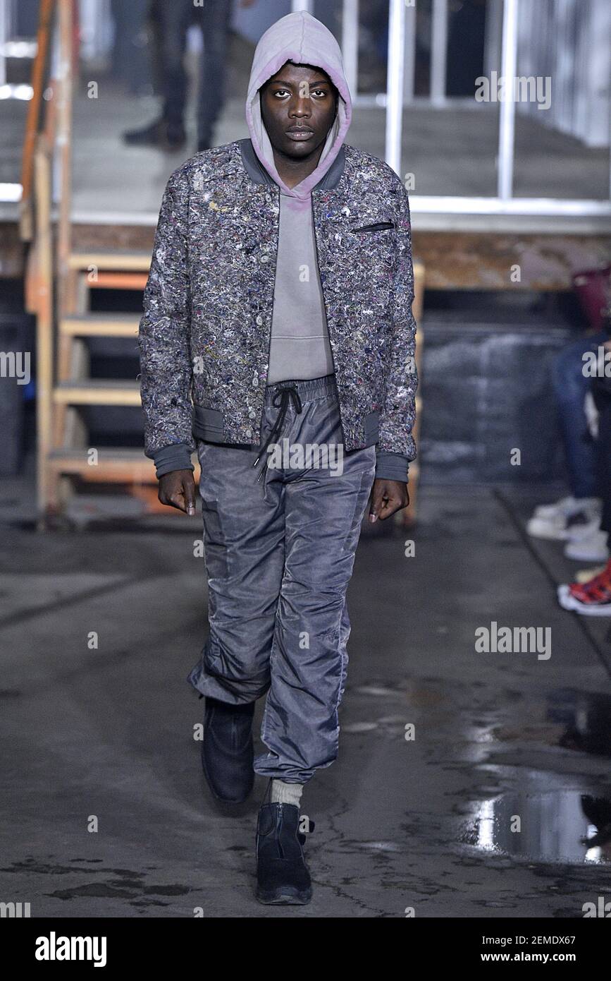 Model walks on the runway during the John Elliott Fashion Show at New ...