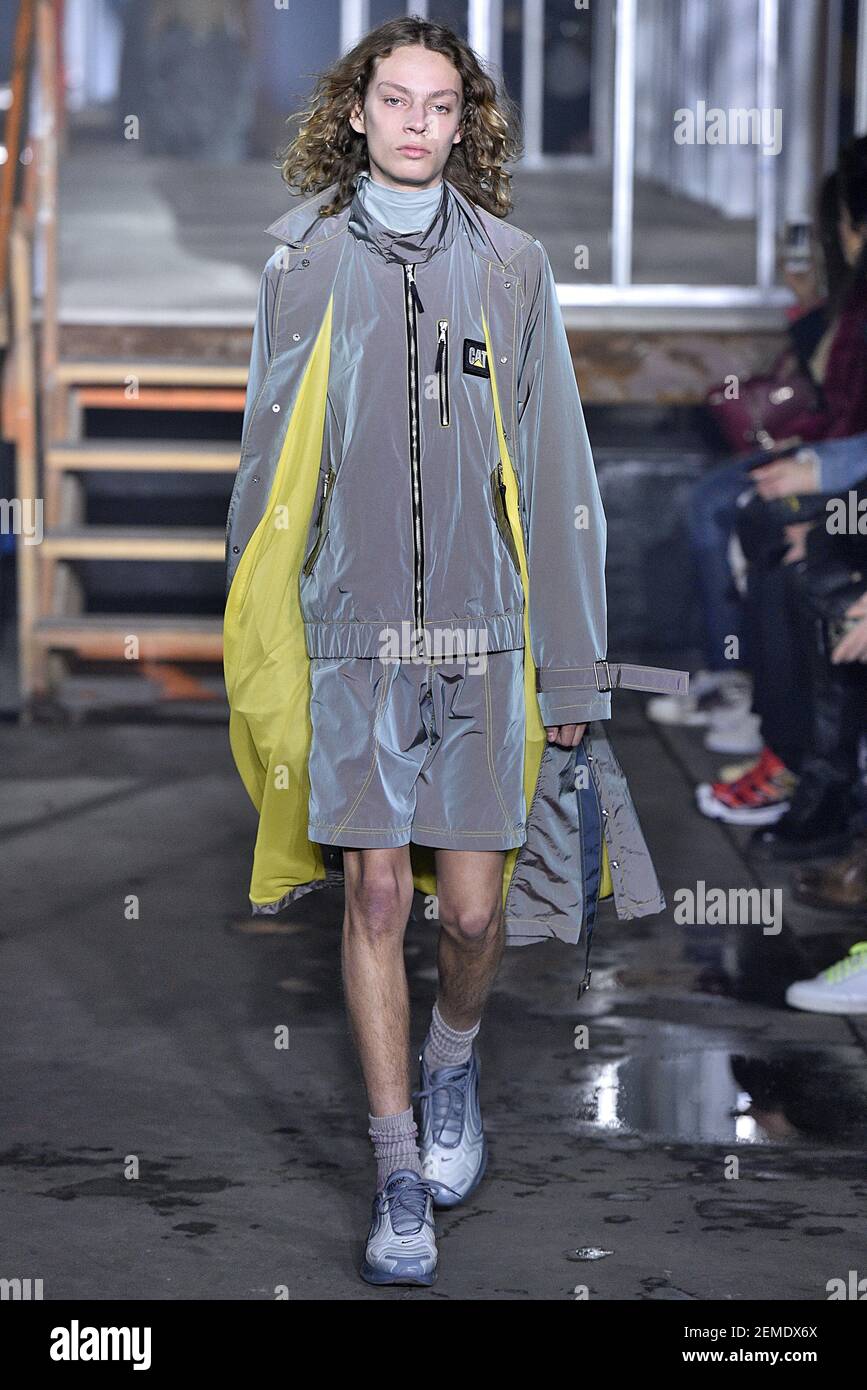 Model walks on the runway during the John Elliott Fashion Show at New ...