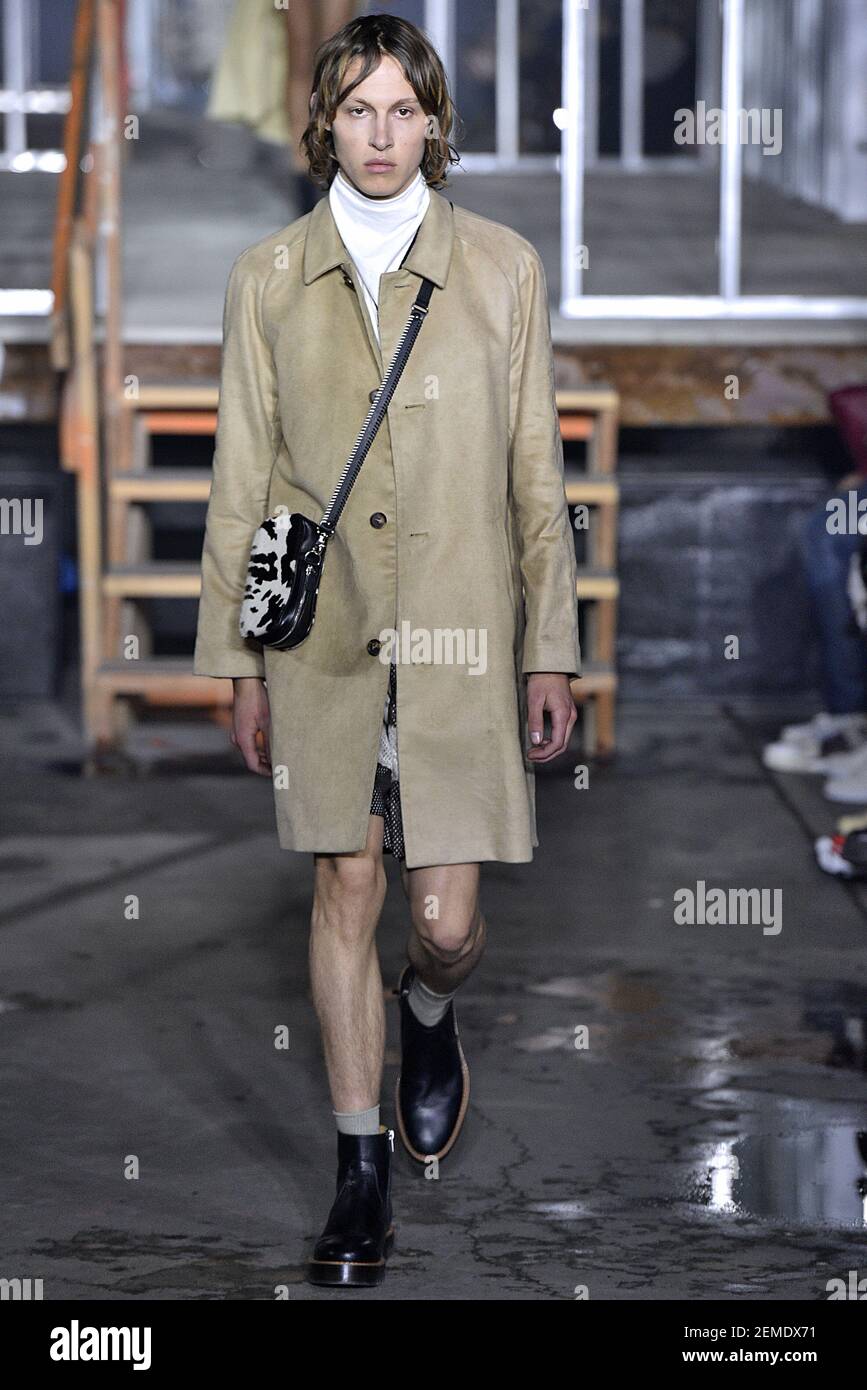 Model walks on the runway during the John Elliott Fashion Show at New ...