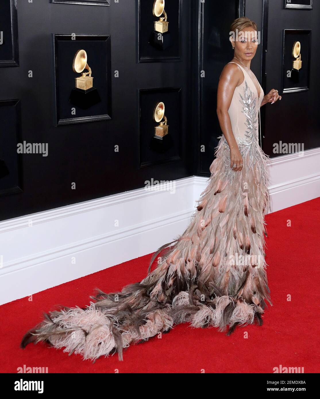 LOS ANGELES - FEBRUARY 10: Jada Pinkett Smith at the 61st Grammy Awards ...