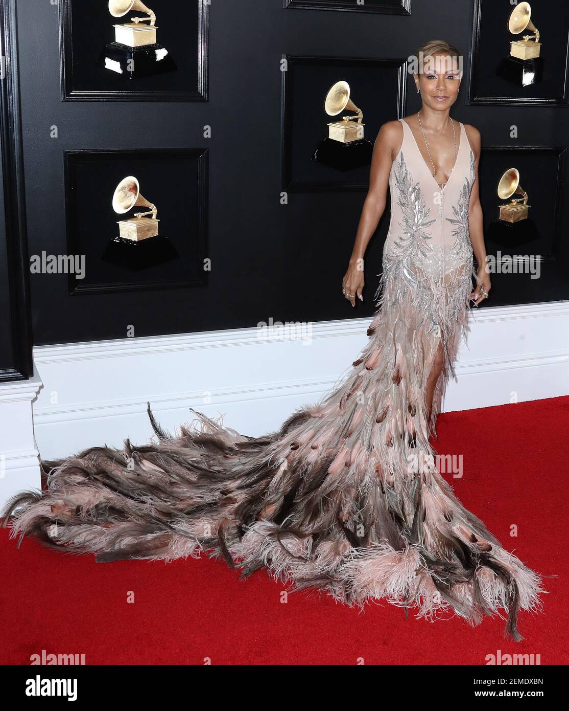 LOS ANGELES - FEBRUARY 10: Jada Pinkett Smith at the 61st Grammy Awards ...
