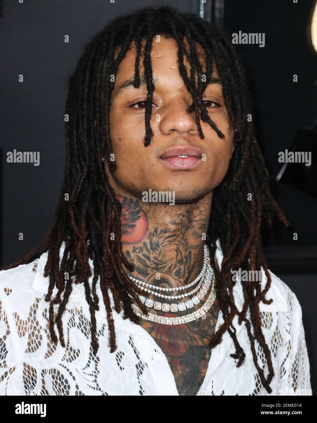 LOS ANGELES, CA, USA - FEBRUARY 10: Swae Lee arrives at the 61st Annual ...