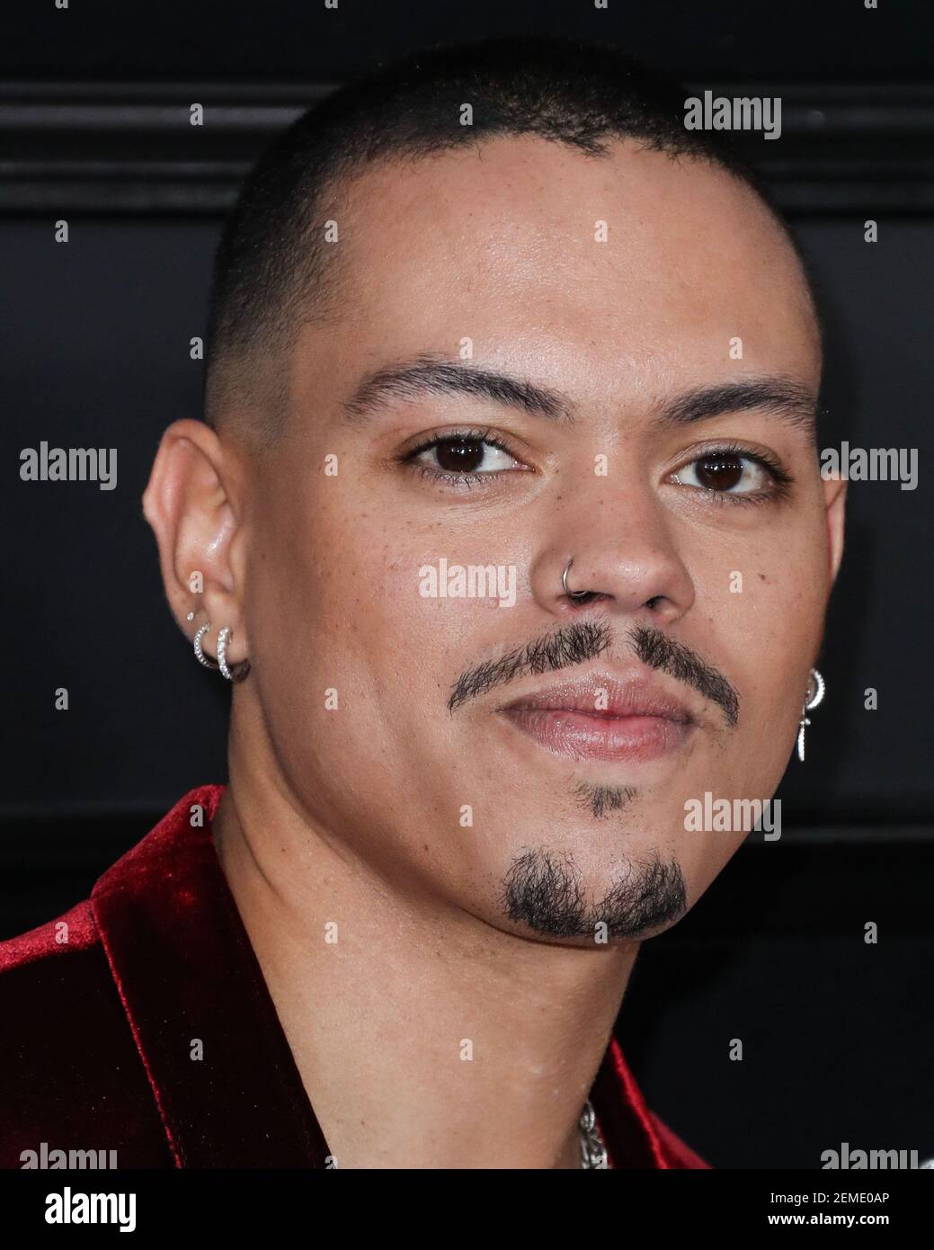 LOS ANGELES, CA, USA - FEBRUARY 10: Evan Ross arrives at the 61st ...