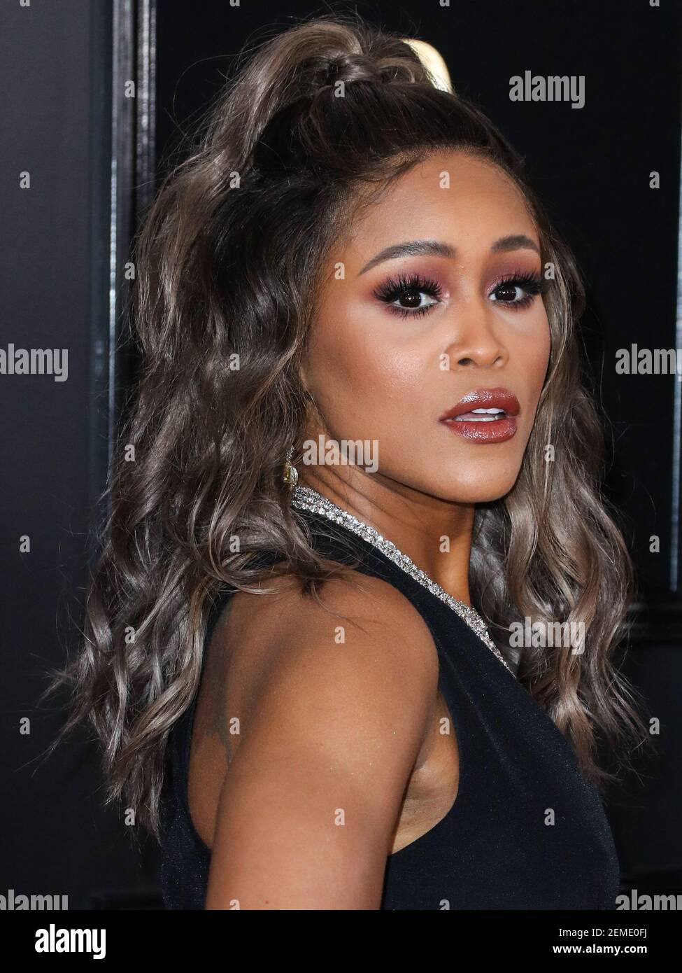 LOS ANGELES, CA, USA - FEBRUARY 10: Singer Eve Jihan Jeffers-Cooper ...