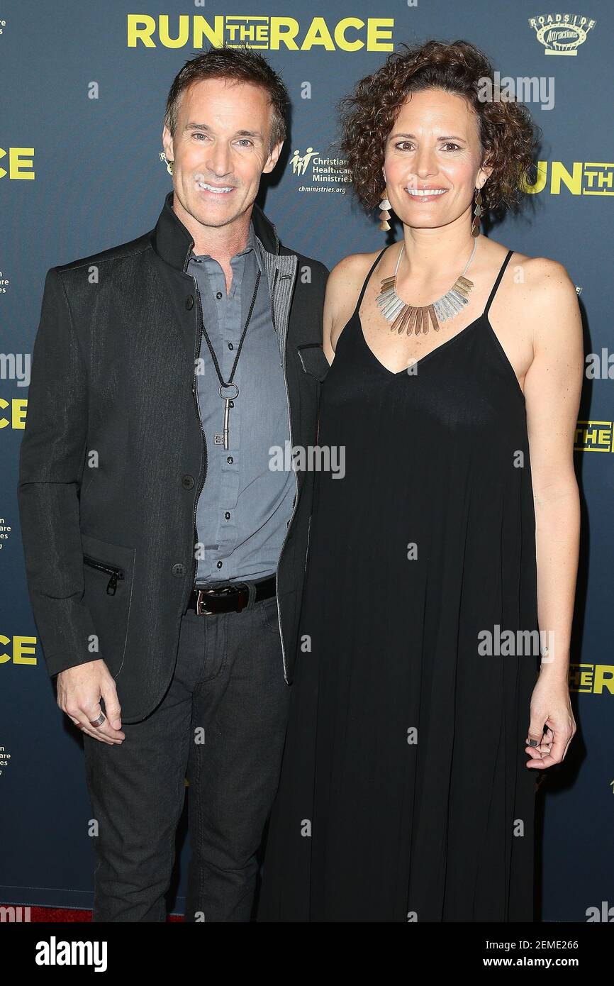 Darren Moorman, Krista Moorman attend the Premiere Of Roadside ...