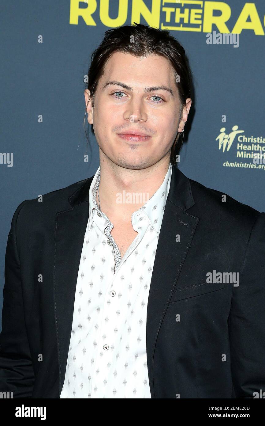 Tanner Stine attends the Premiere Of Roadside Attractions "Run The Race ...