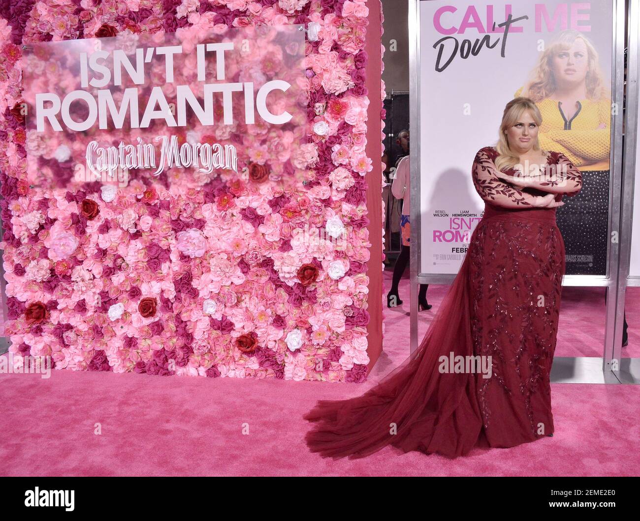 Rebel Wilson arrives at the "Isn't It Romantic" Los Angeles Premiere ...