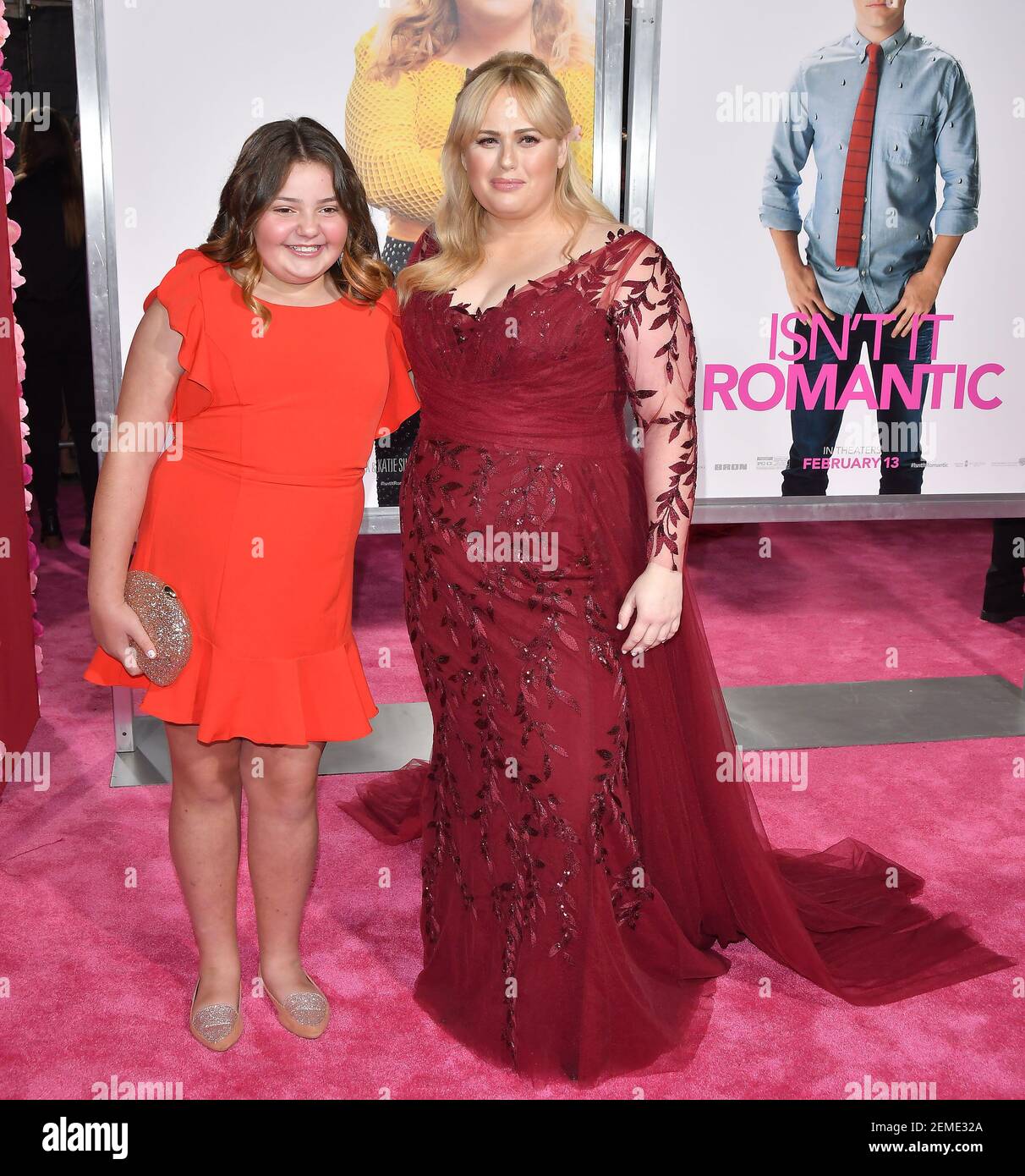 Alex Kis and Rebel Wilson at the "Isn't It Romantic" Los Angeles ...