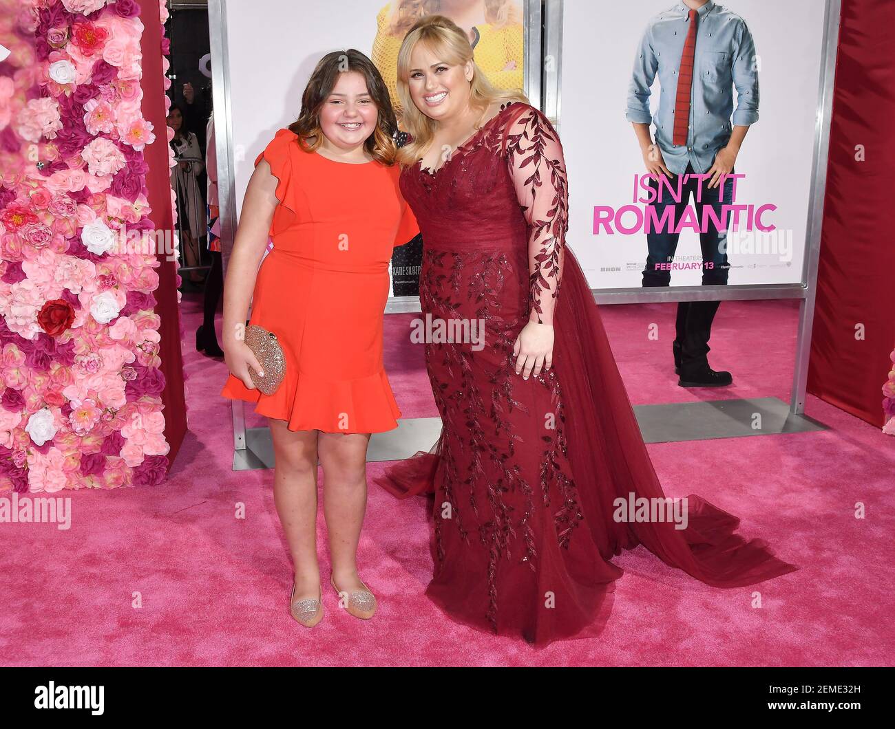 Alex Kis and Rebel Wilson at the "Isn't It Romantic" Los Angeles ...