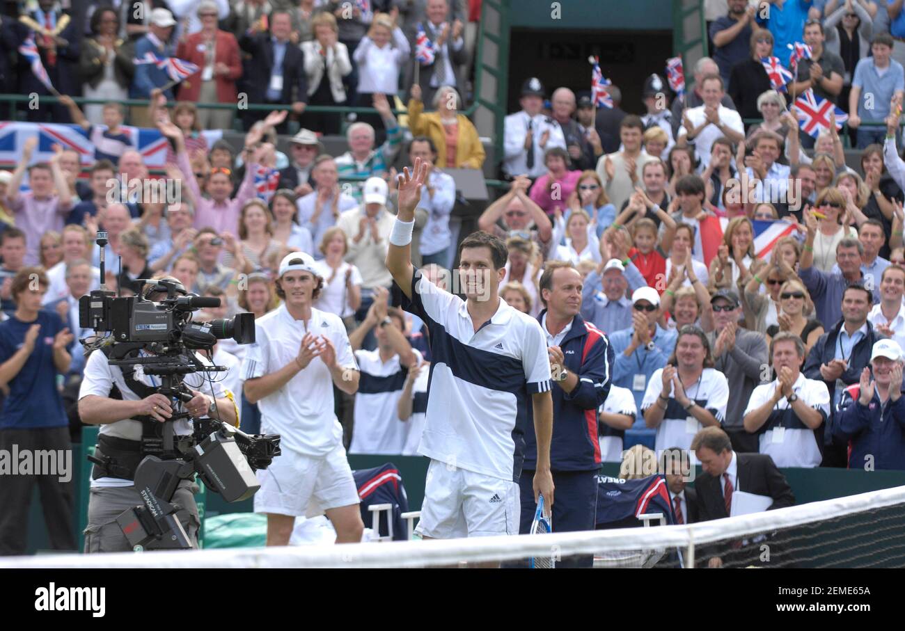 DAVIS CUP. DOUBLES TIM HENMAN & JAMMIE MURRAY V MARTIN CILIC & LOVRO ...
