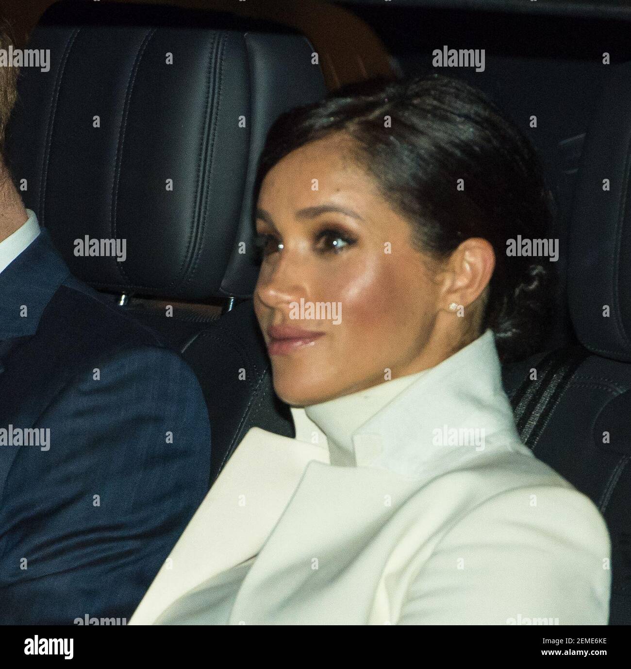 Meghan Duchess of Sussex arrives at the Natural History Museum gala ...