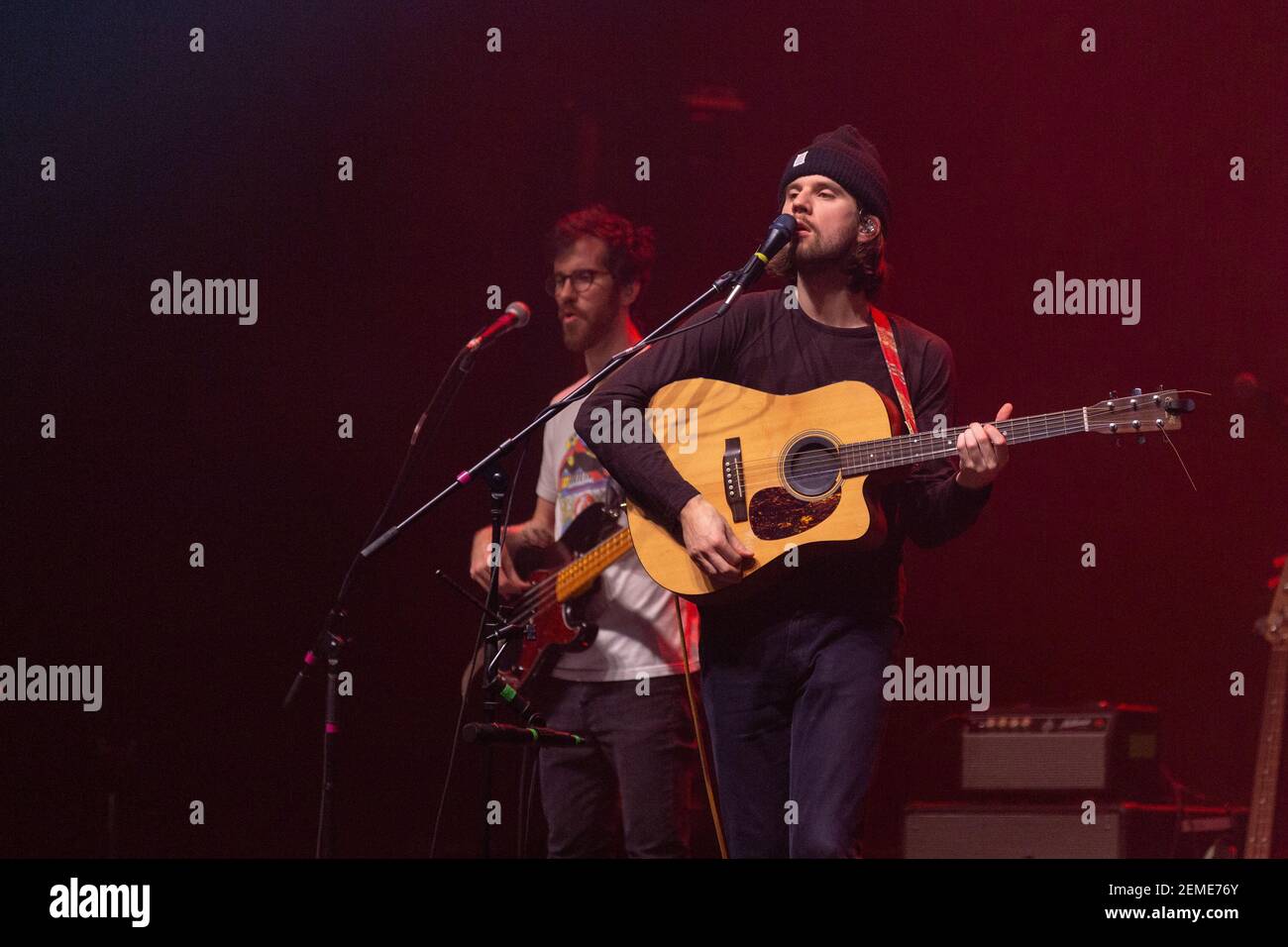 Michael Byrnes and Matt Quinn of Mt. Joy at The Sylvee on Febuary, 11 ...