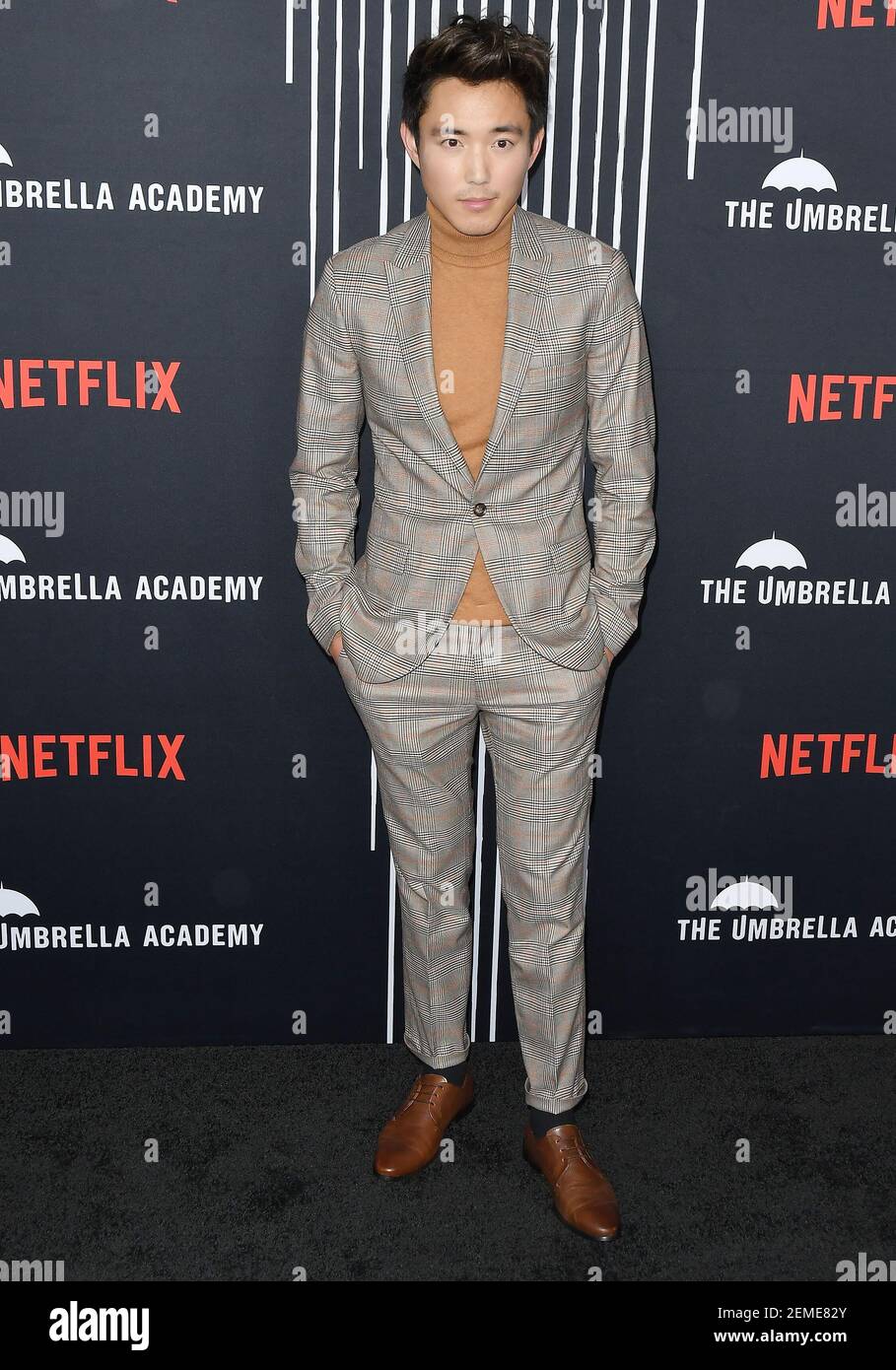 Justin Min arrives at Netflix's "The Umbrella Academy" Season 1 ...